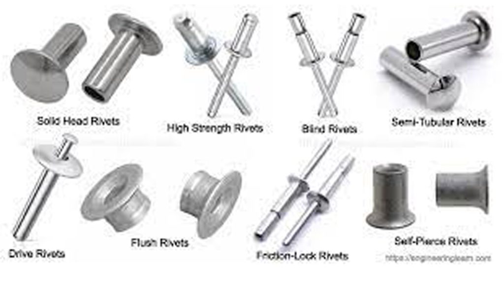 Different Types of Rivets and Uses